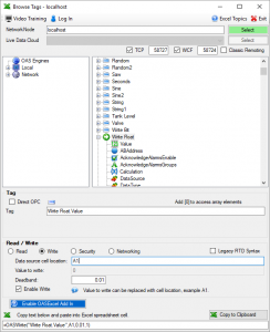 Getting Started - Excel - Industrial IoT Data Platform