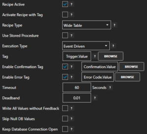 Getting Started - Recipe - Industrial IoT Data Platform