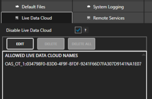 Live Data Cloud Networking - Industrial IoT Data Platform