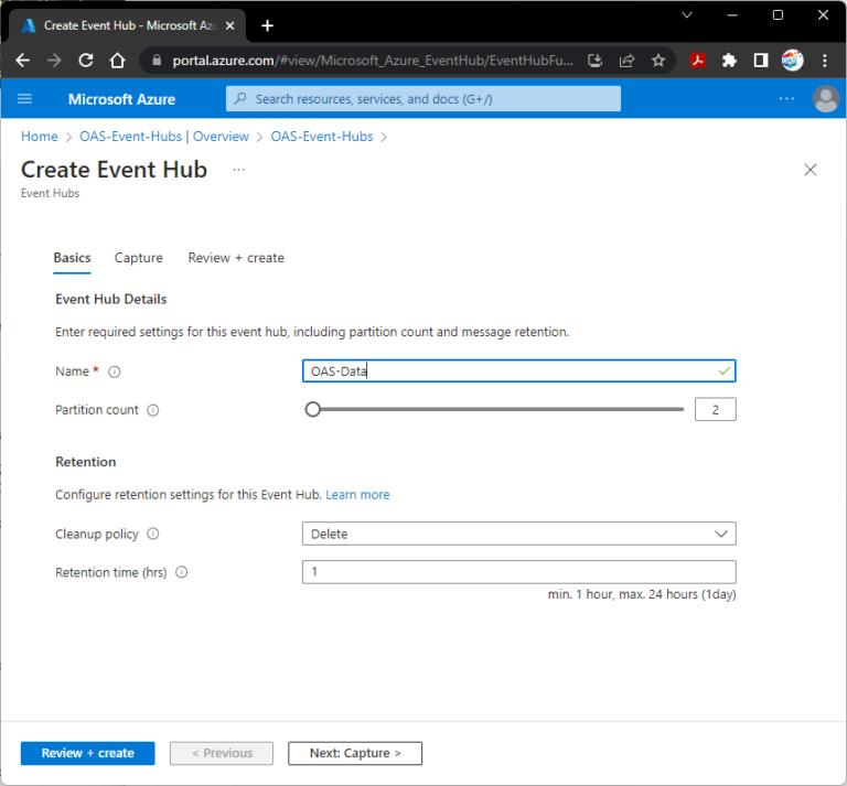 Getting Started Azure Event Hubs - Industrial IoT Data Platform