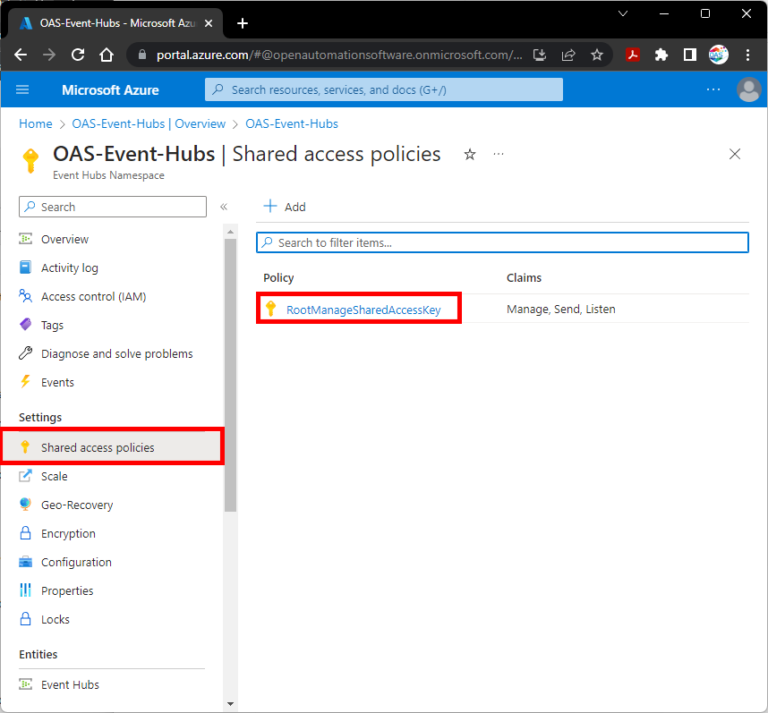 Getting Started Azure Event Hubs - Industrial IoT Data Platform